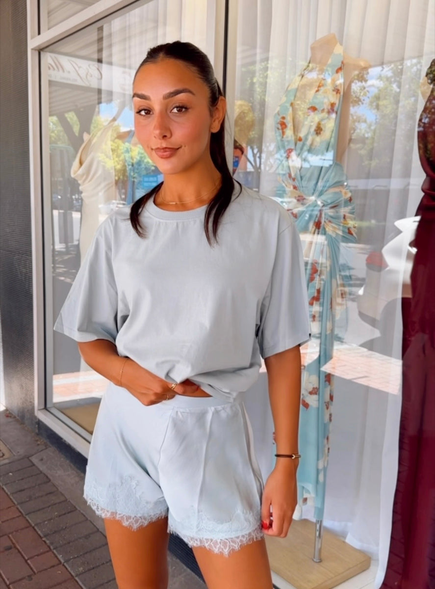 SIENNA SHORTS - MINT – Sooki Boutique